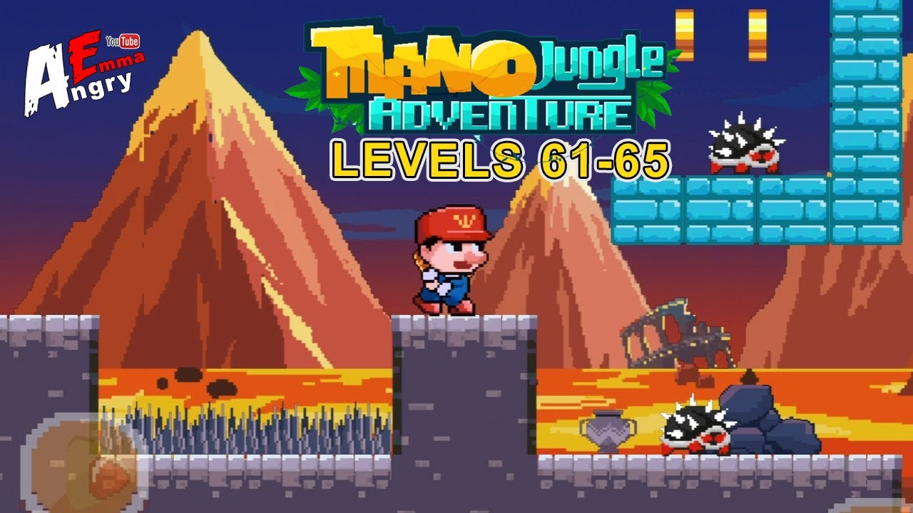 Mano Jungle Adventure - Levels 61-65 / Gameplay Walkthrough (Android ...