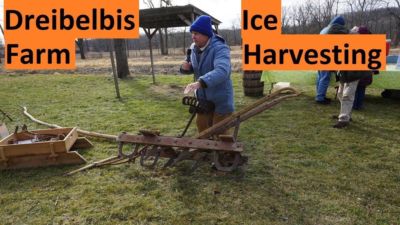 Dreibelbis Farm Ice Harvesting Day 2023 - YouTube