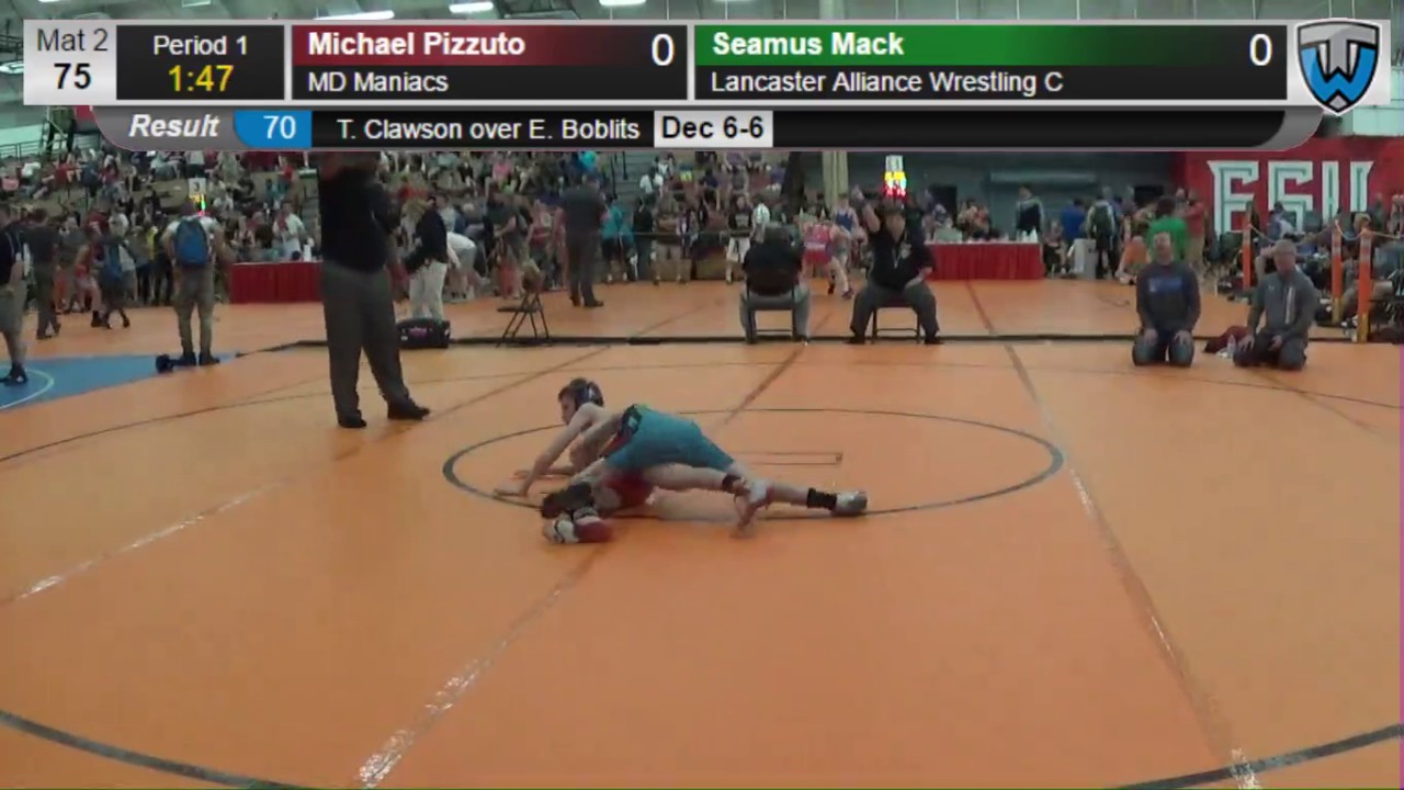 3098 Novice 75 Michael Pizzuto MD Maniacs vs Seamus Mack Lancaster ...