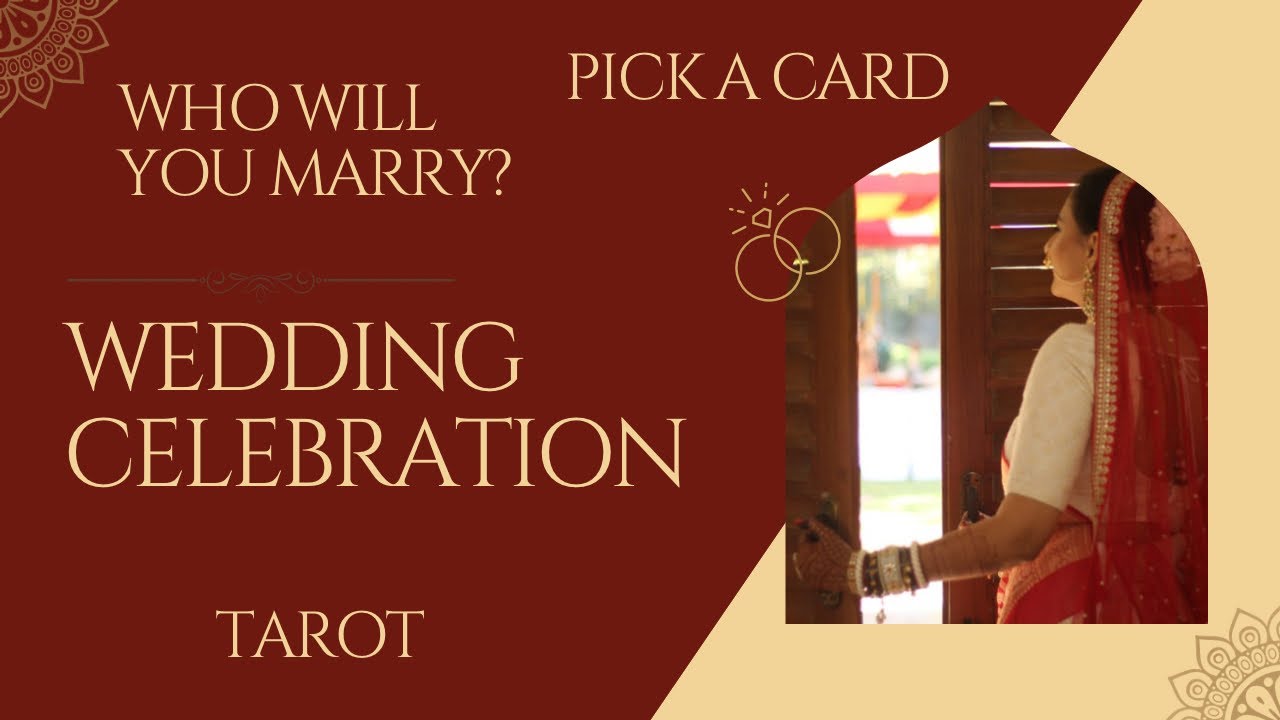 Who Will You Marry? ️ Pick A card Tarot #marriage #wedding # ...