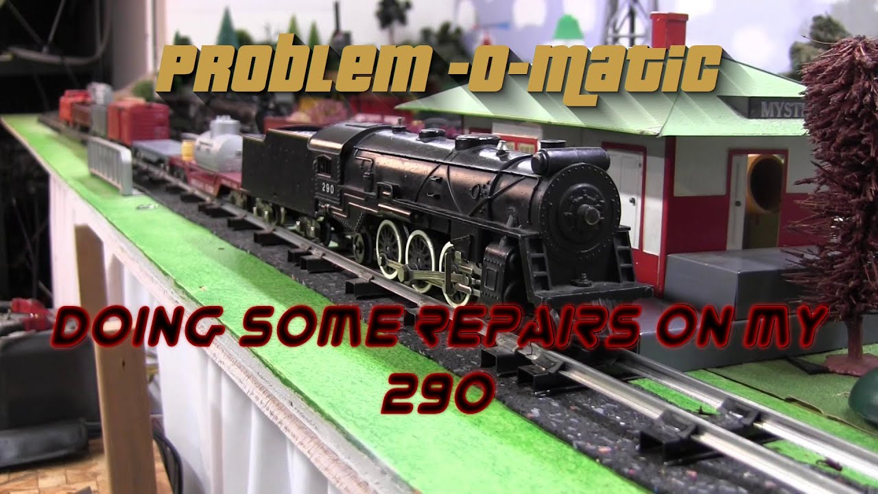 Problem-O-Matic 290 American Flyer Steam Engine Repairs - YouTube