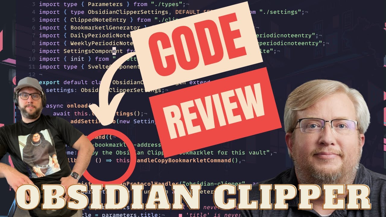 Code Review: Obsidian Clipper - YouTube