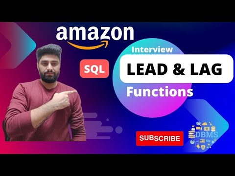 sql lead and lag functions | sql lead lag over partition | amazon interview questions - YouTube