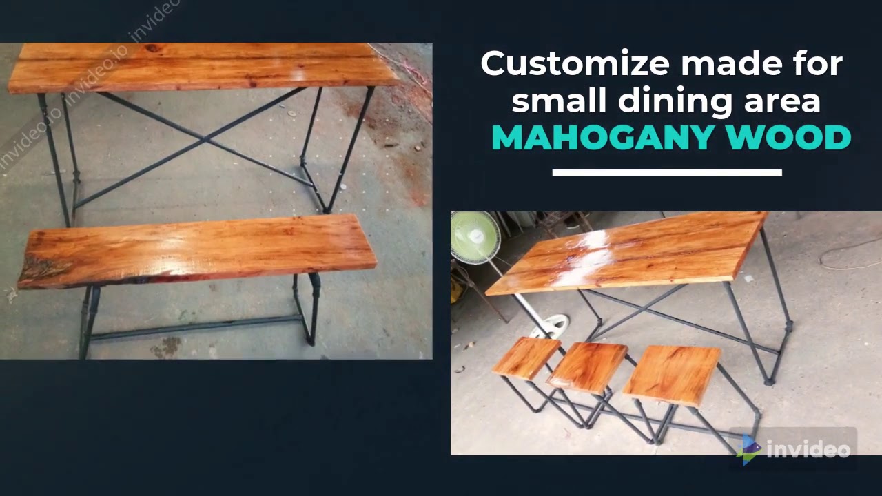 Tables Finish Product made by ArtSteel - YouTube
