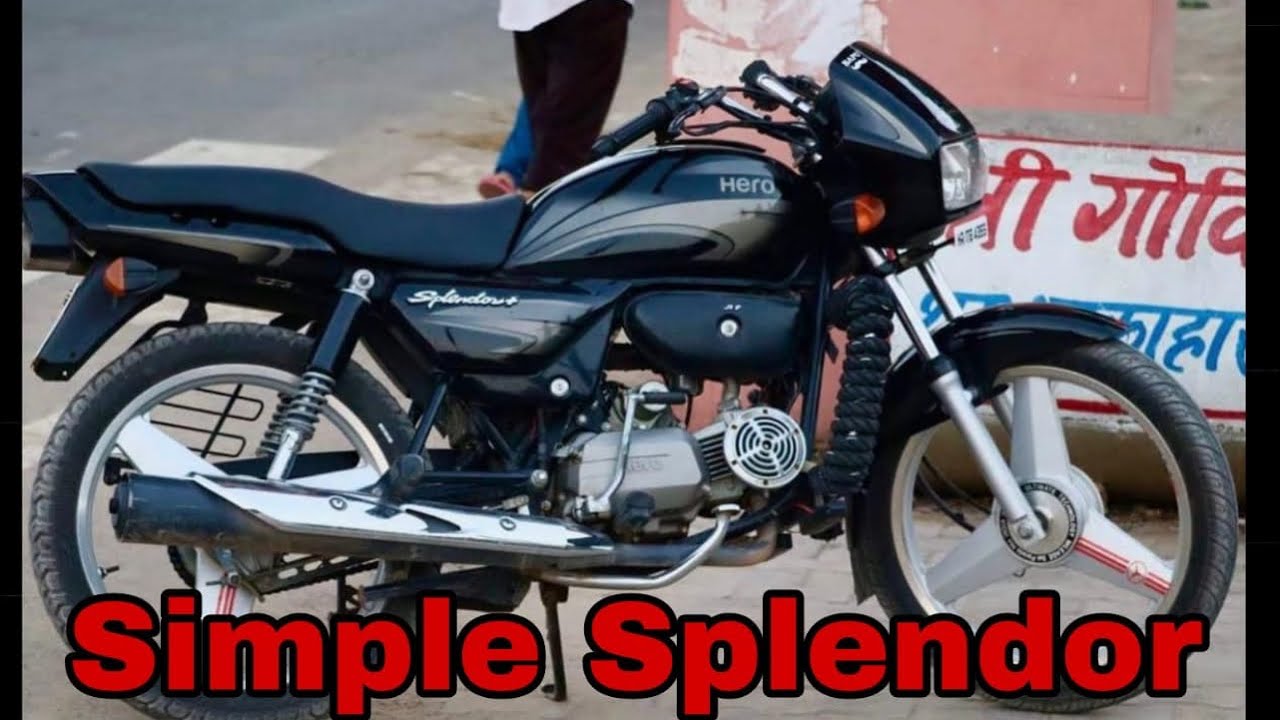 Splendor puls bike modified || simple bike modified || splendor bike ...