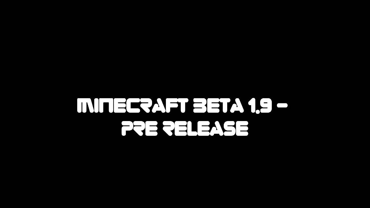 Minecraft Beta 1.9 Pre-Release [Download]Link In Description! - YouTube