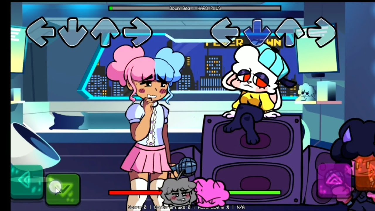 Fnf vs fever Town peakek semana 1 completa (Hard plus) Android - YouTube