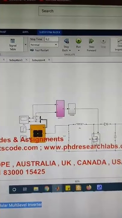 Fuzzy Logic Control for Solar PV Fed Modular Multilevel Inverter - YouTube