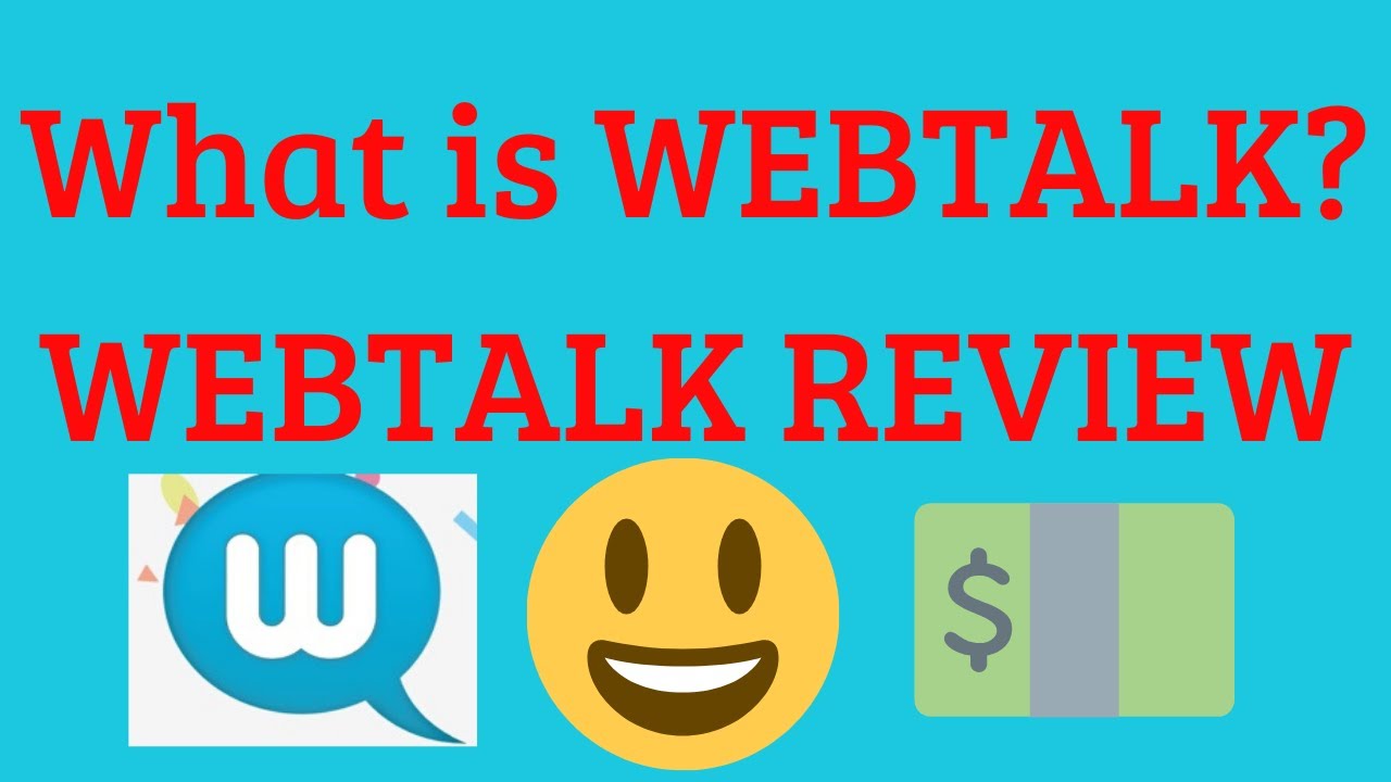 What is Webtalk? Comprehensive Webtalk Review - YouTube
