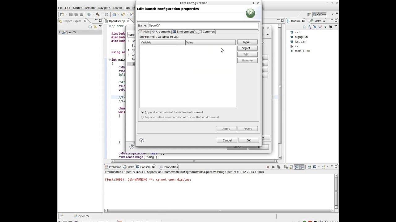 Eclipse Gtk-WARNING **: cannot open display: Solution HOWTO - YouTube
