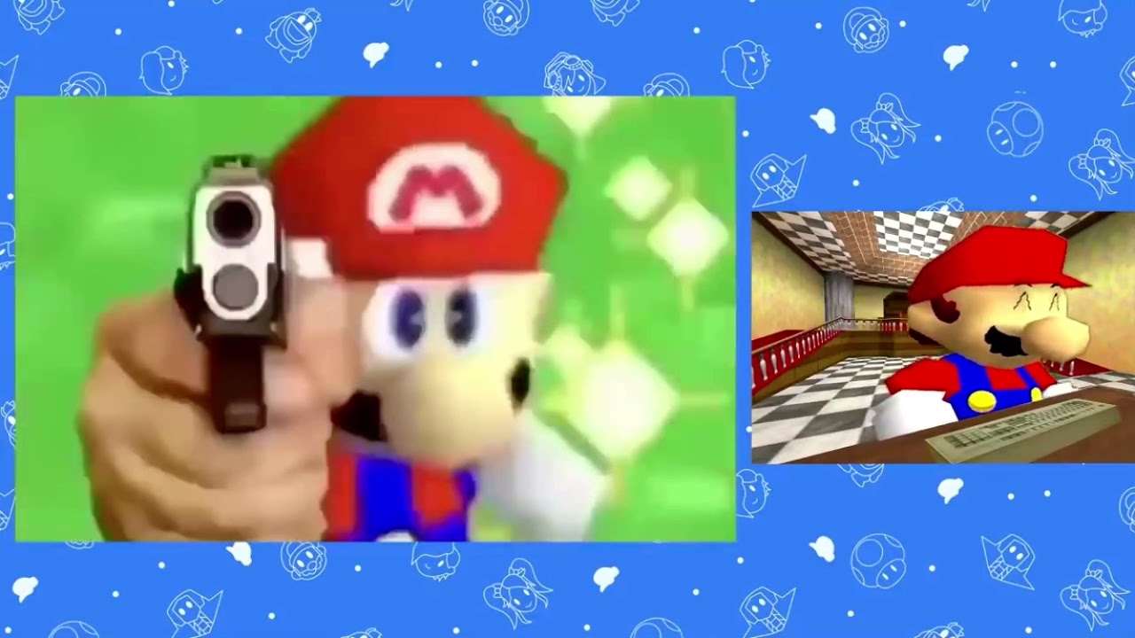 Mario get shot by Mario | smg4 - YouTube