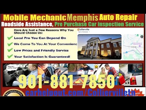 Mobile Mechanic Collierville, TN Auto Repair Service Shop We Come To ...