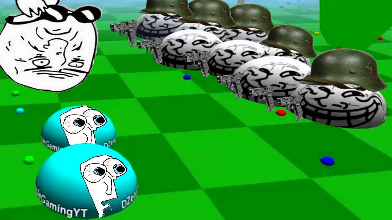 3D AGAR.IO - Troll Face Army in 3D (Funny Moments) - YouTube