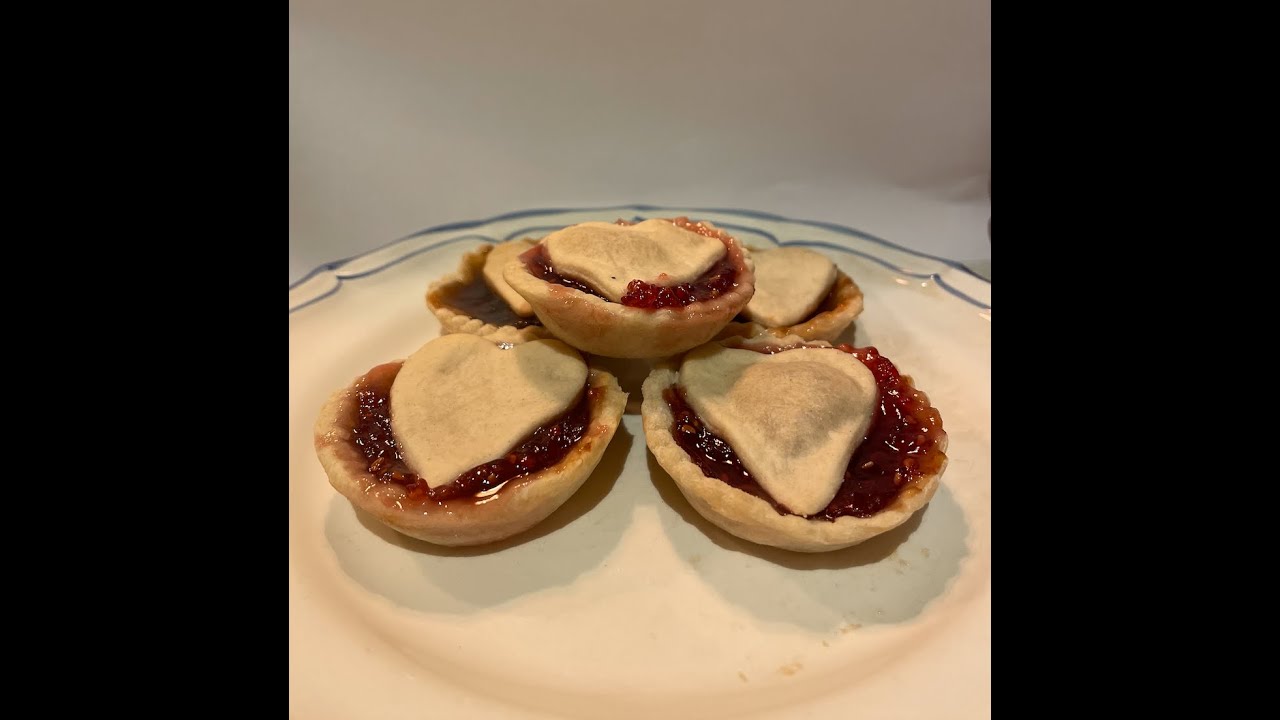 perfect heart jam tarts - YouTube