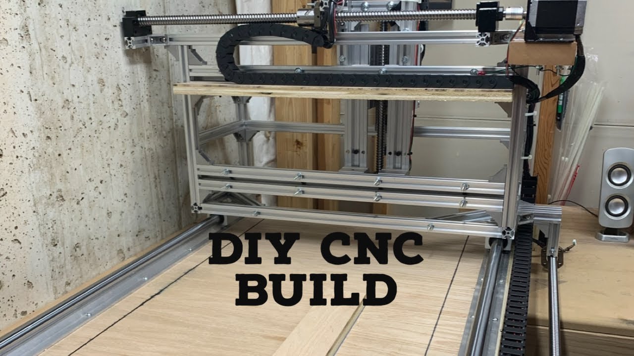 Homemade CNC Slideshow - YouTube