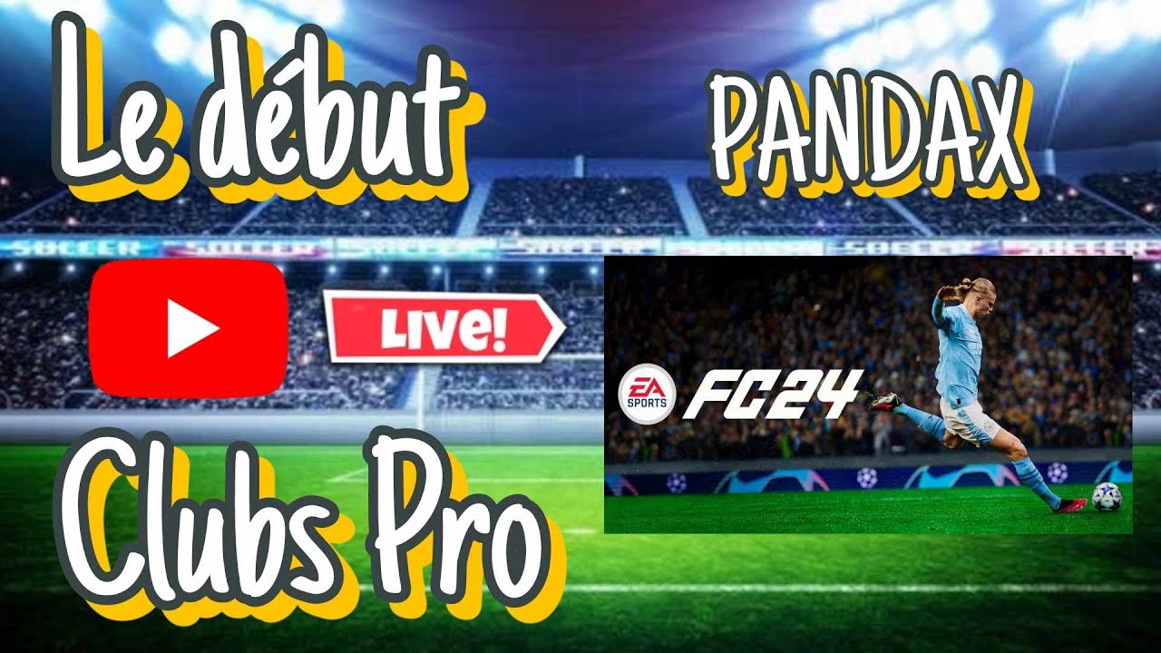 Fc 24 Club Pro Game Abos On Continue L'aventure. LIVE FR PS5 - YouTube