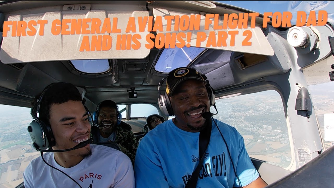 Flying with a dad and his two sons Part 2! - #flight - YouTube