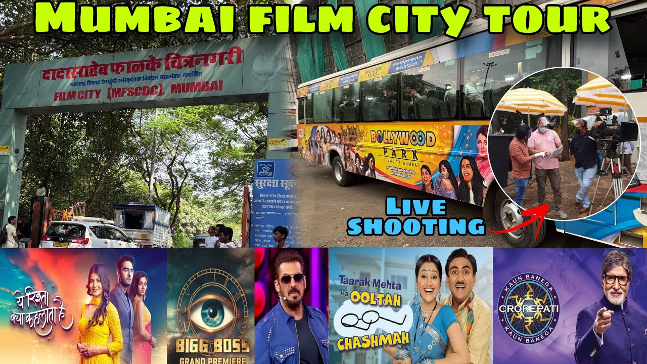 Mumbai Film City Tour | Live Shooting | Film City Mumbai Guided Tour ...