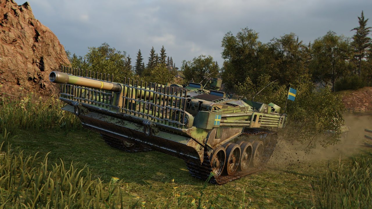 World of Tanks || Strv 103B on Swamp - Solo Gameplay - YouTube