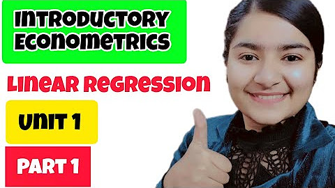 Introductory econometrics - YouTube