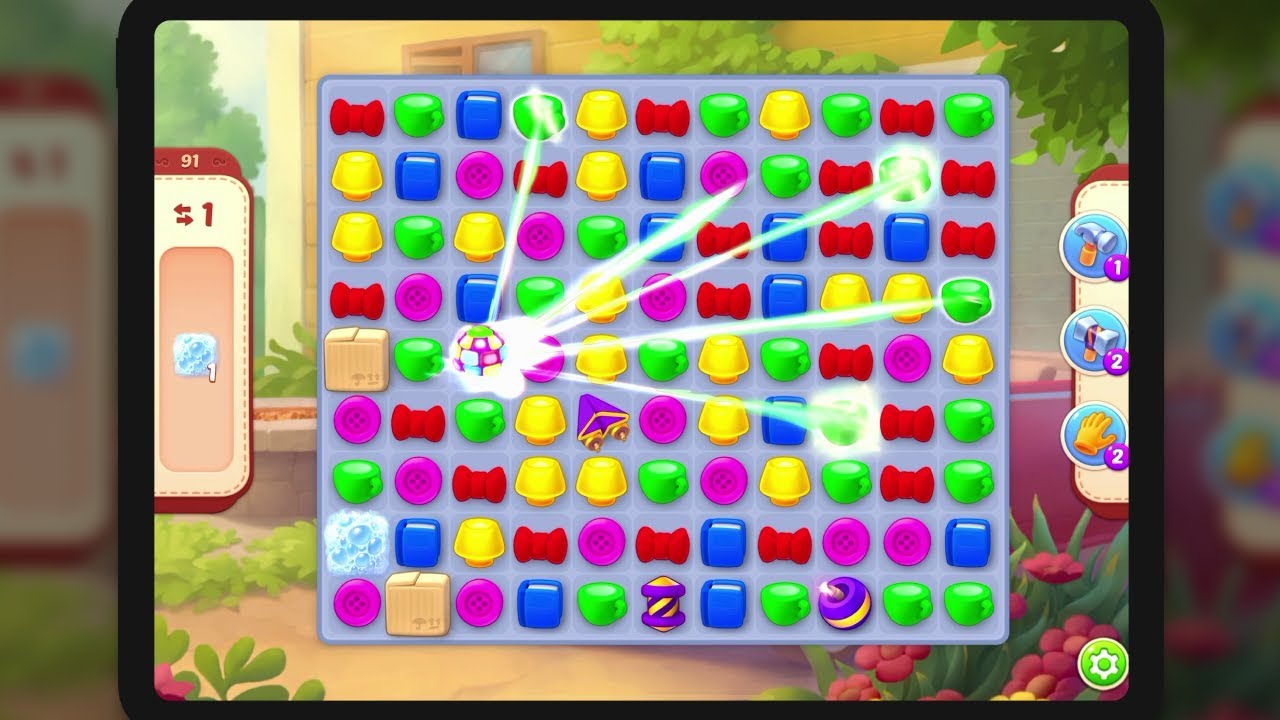 Let's Play - Homescapes (Level 91 - 100) - YouTube