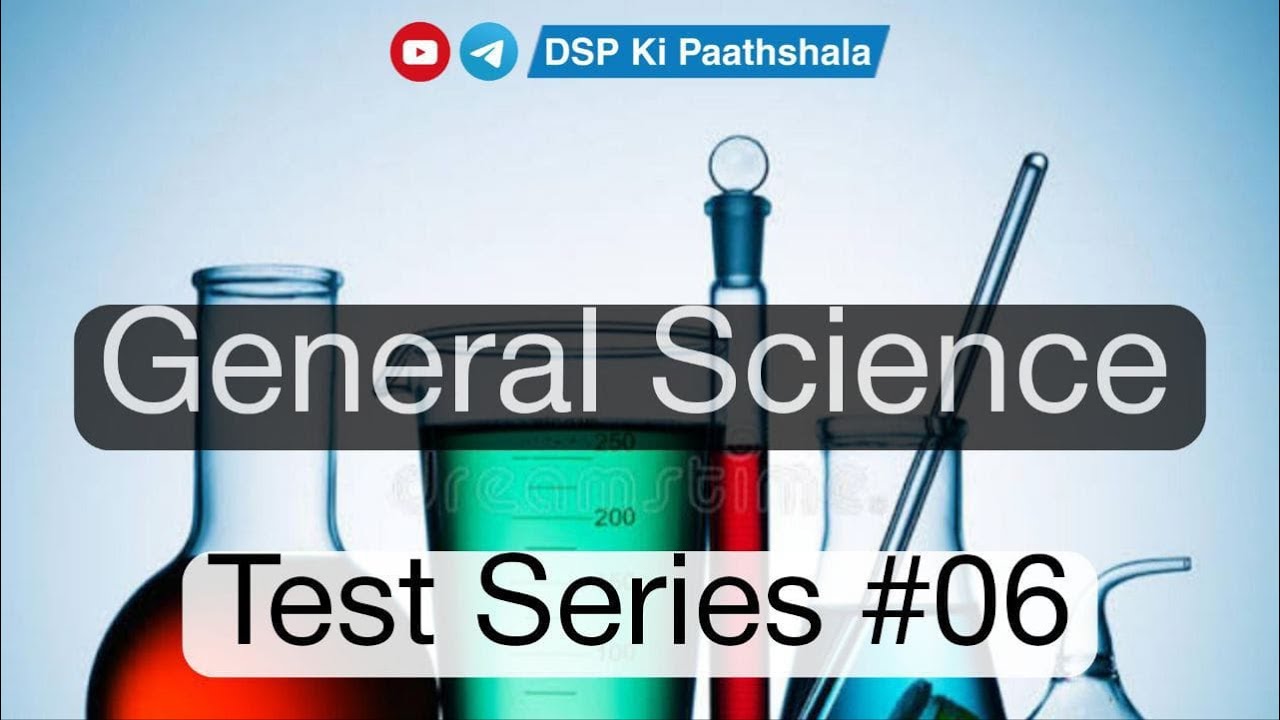General Science TEST Series 06 - YouTube