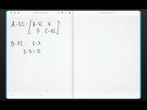 linear algebra: chapter 5 supp. #13 - YouTube