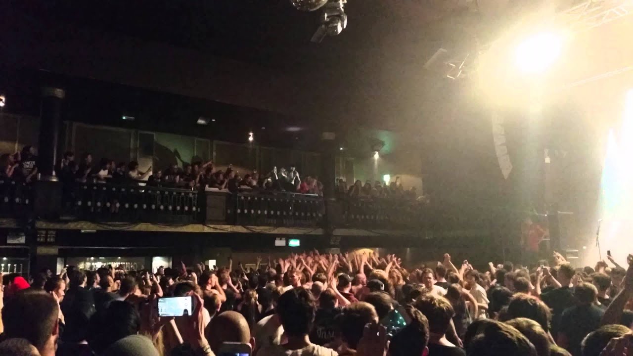 Loz of While She Sleeps. Balcony Dive to Crowd Surf. Manchester The ...