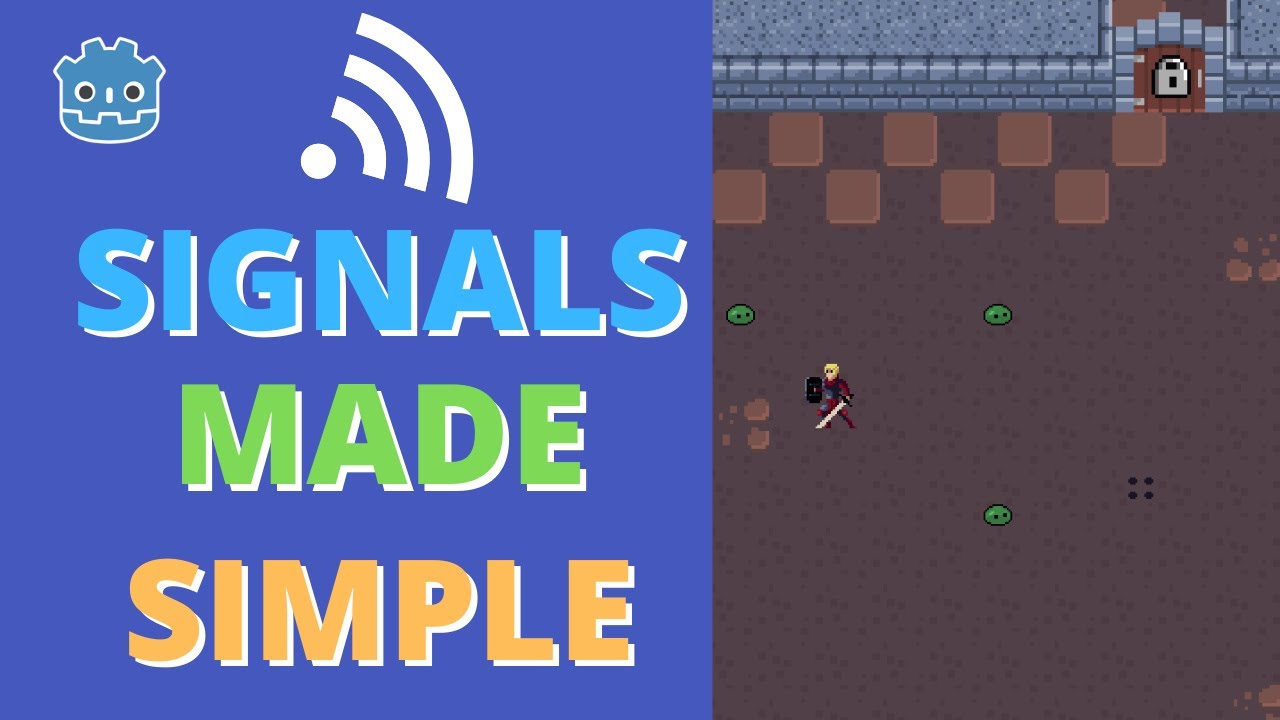 Master Signals in the Godot Engine Fast! | Walkthrough | Tutorial - YouTube