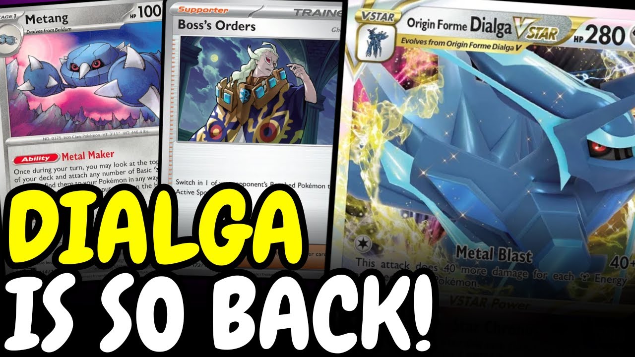 Dialga VSTAR is Finally GREAT! Temporal Forces Pokemon TCG Deck Profile ...