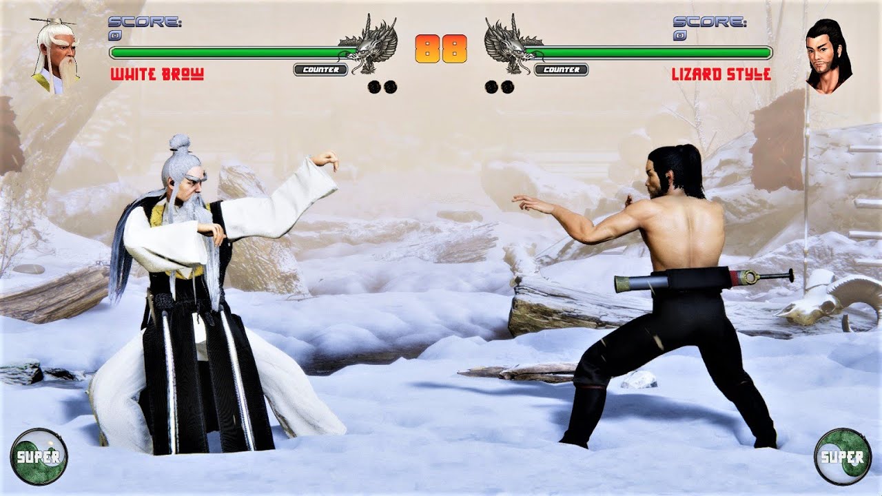 Shi-Fu is back! Master White Brow vs Master Lizard - Shaolin vs Wutang 2 - YouTube