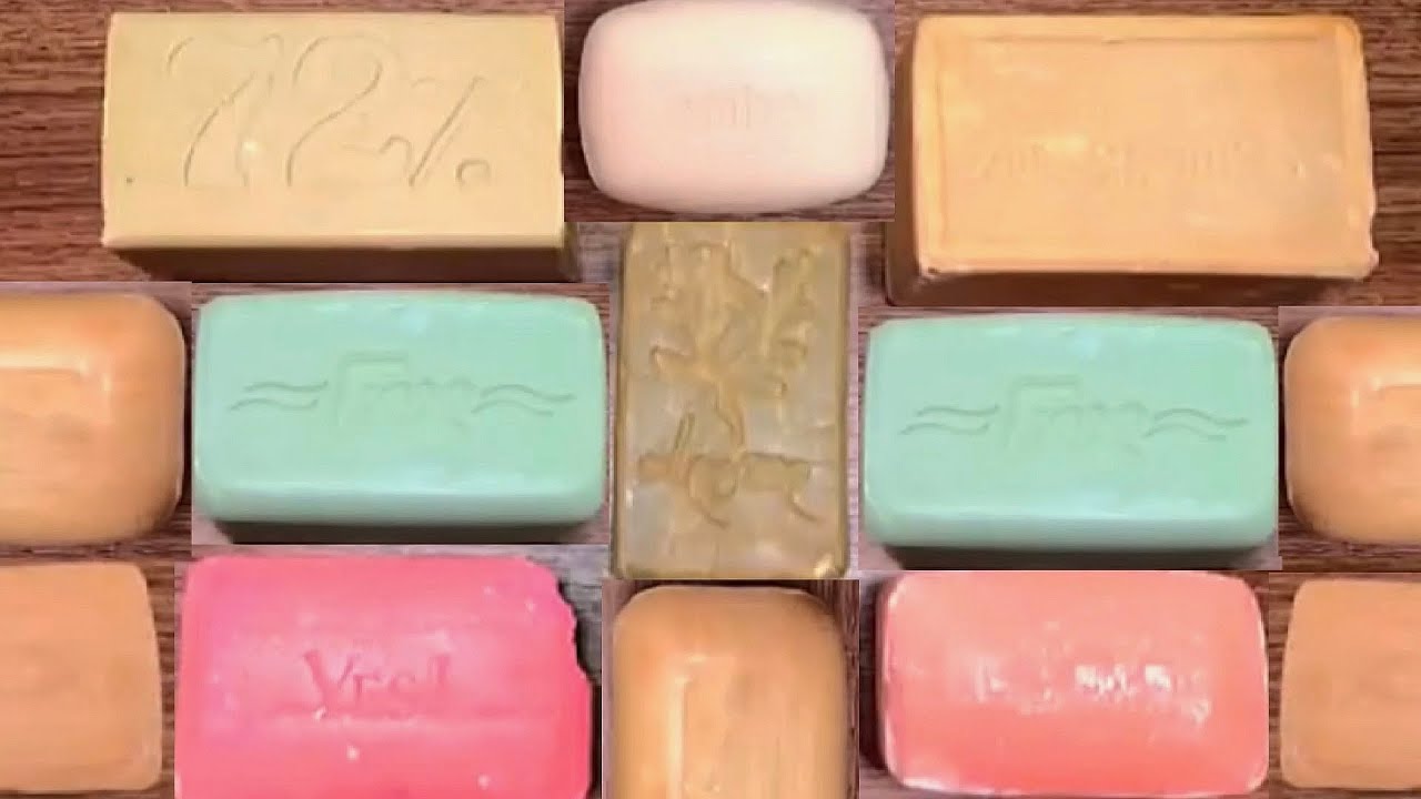 Retro Soap Cutting | ASMR Soap Carving | Vintage Soaps | Satisfying ...