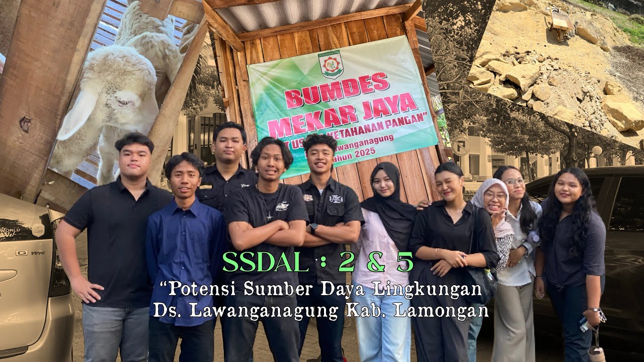 TUGAS BESAR SSDAL PWK ITS 2025 | KELOMPOK 2 & 5 | Ds. Lawanganagung Kab ...