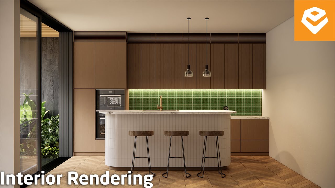 Enscape 4 For SketchUp | 027 Realistic Interior Lighting With Skybox ...