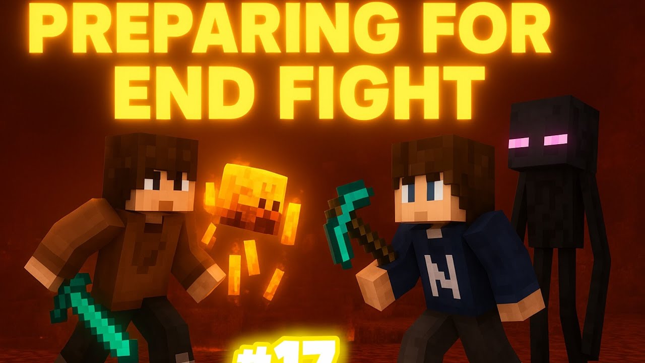 ⚔️Insane Prep for End Fight| Enddeargaming Minecraft Survival series ...
