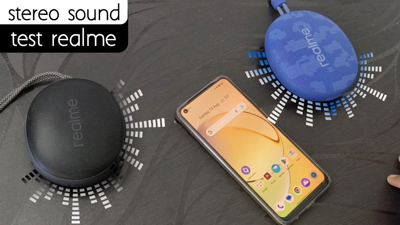 "Realme Cobble Bluetooth Speaker Stereo Sound Test: Immersive Audio ...