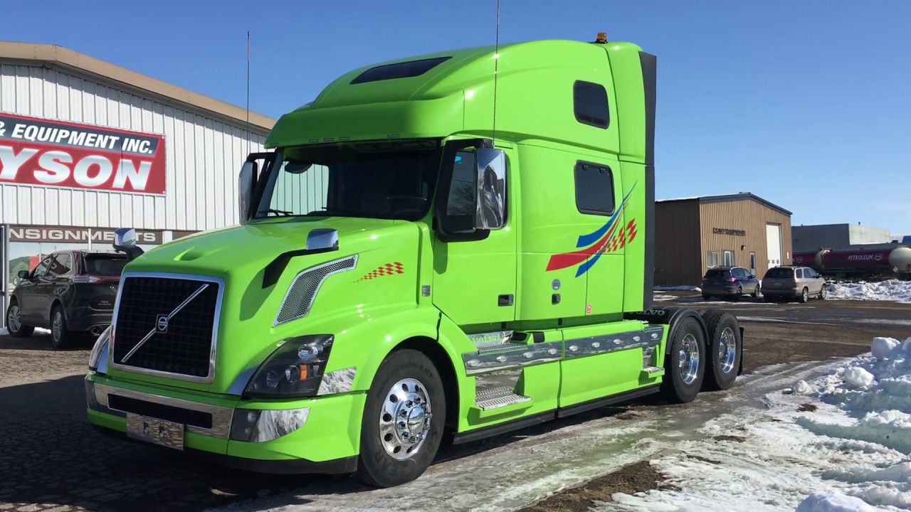 2016 Volvo VNL780 Exterior - YouTube