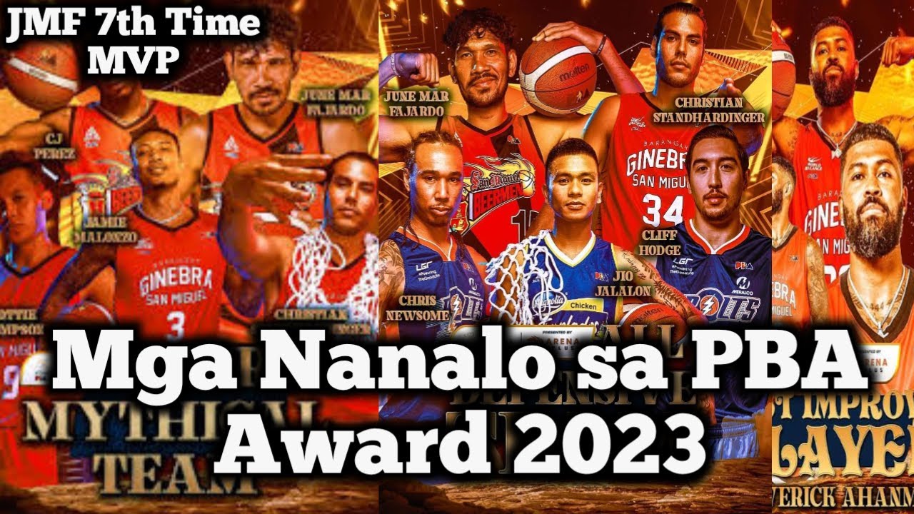 JUNMAR FAJARDO GOAT NA NGA BA NG PBA? PBA AWARDING 2023 - YouTube