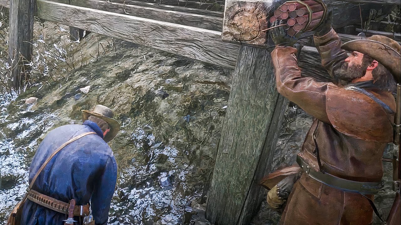 RDR2 - How conect wire to the detonator - YouTube