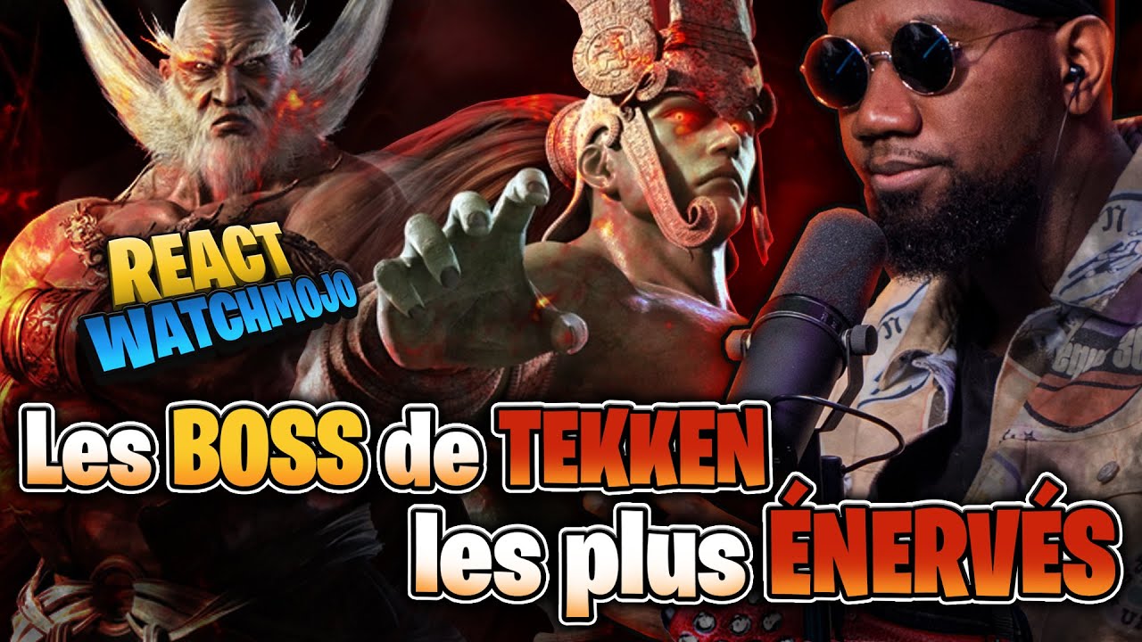 TIERLIST BOSS LES PLUS DUR DE LA LICENCE TEKKEN ! REACT WATCHMOJO - YouTube