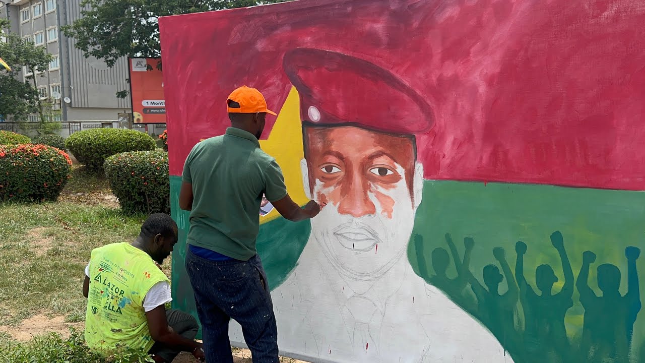 AFRICA UNION DAY: Wow Burkina Faso Prez Captain Ibrahim Traore ...