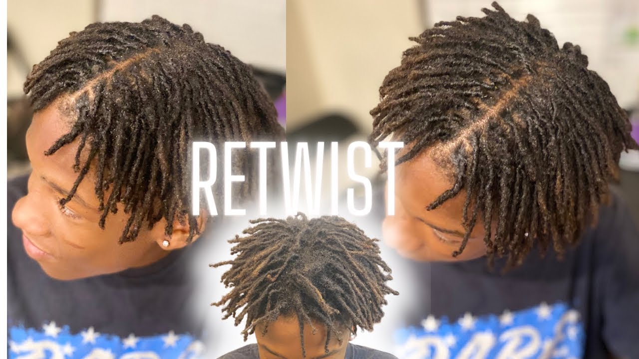 How to 🧬RETWIST🧬small locs Quick||One Product||🚫CLIPS🔥💦 - YouTube