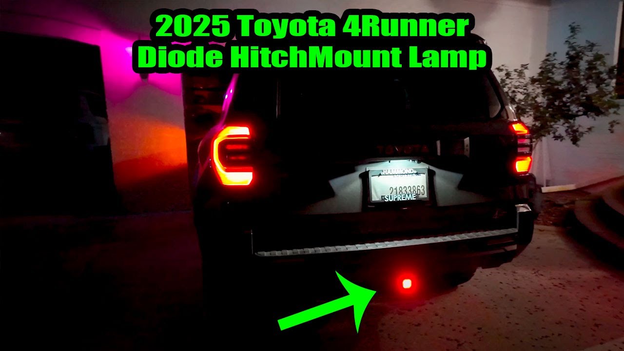 2025 Toyota 4Runner Diode Dynamics HitchMount Reverse and 4th Brake ...