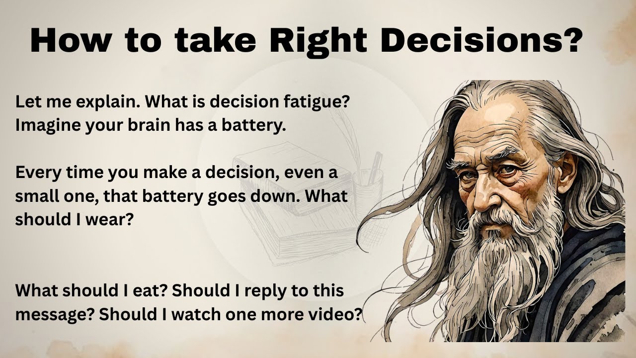 How to take Right Decisions?|| Learn English Through Stories|| Graded ...