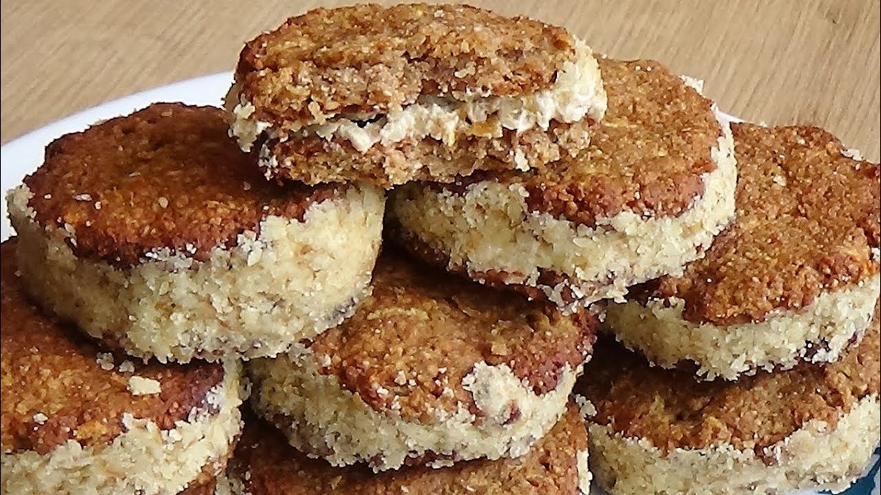 malo zdraviji recept za keksice bez secera brasna jaja itd - YouTube