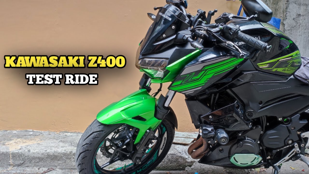 KAWASAKI Z400 | TEST RIDE | FIRST BIG BIKE EXPERIENCE - YouTube