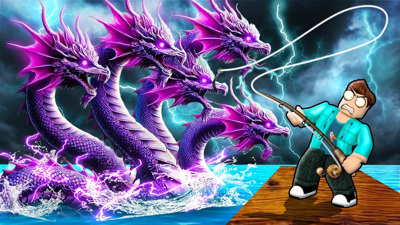 SHIVANG CAUGHT THE RAREST DRAGON FISH IN ROBLOX !! - YouTube