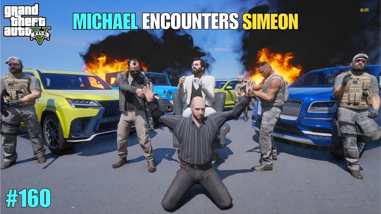 GTA 5: MICHAEL ENCOUNTERS SIMEON - GTA V GAMEPLAY - YouTube