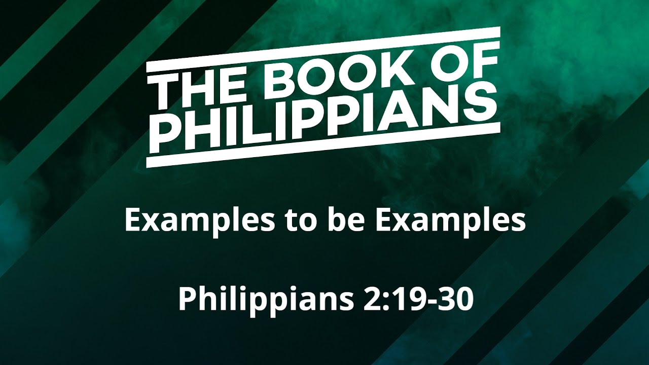 Examples to be Examples - YouTube