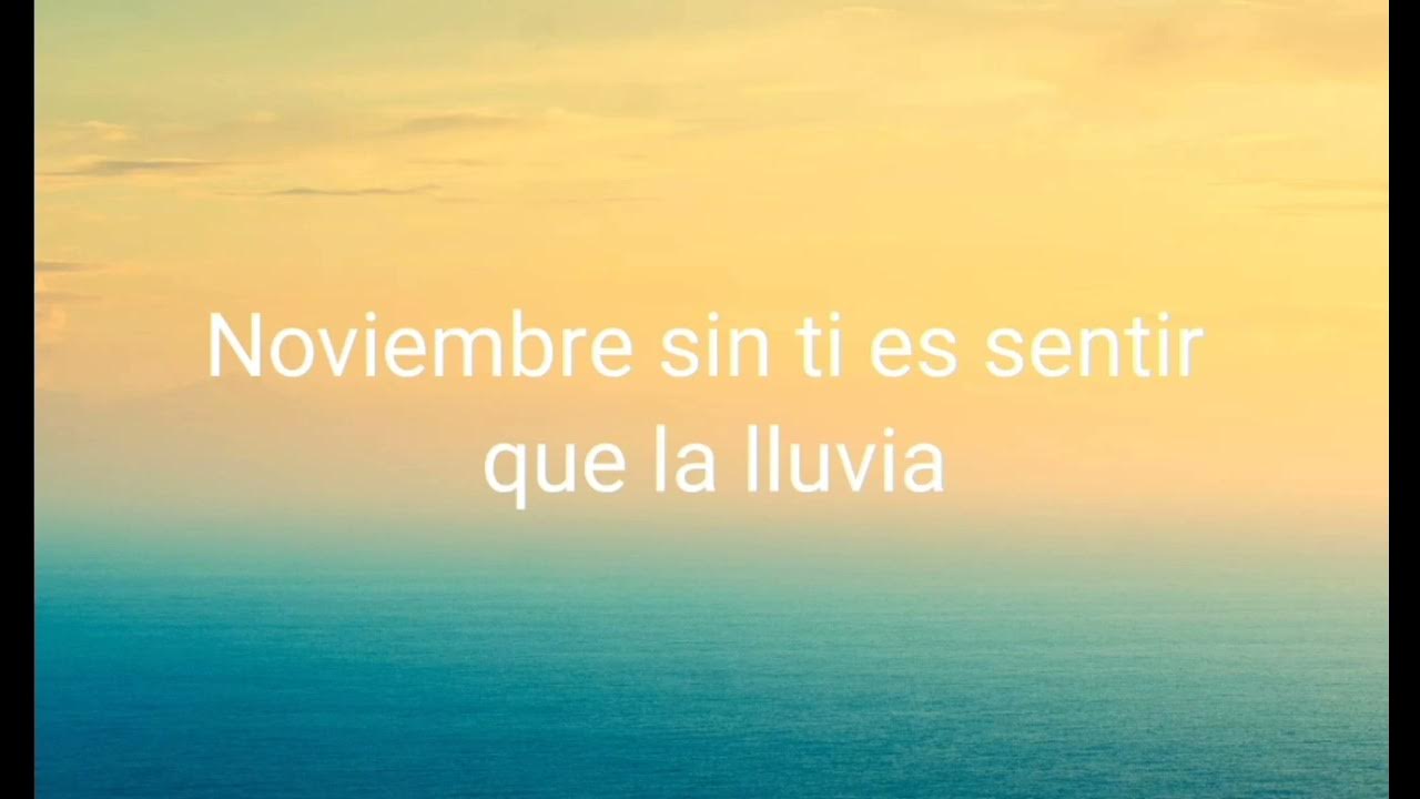🎶 Reik-Noviembre Sin ti (Letra/lyrics)-(Free Music)🎶 - YouTube